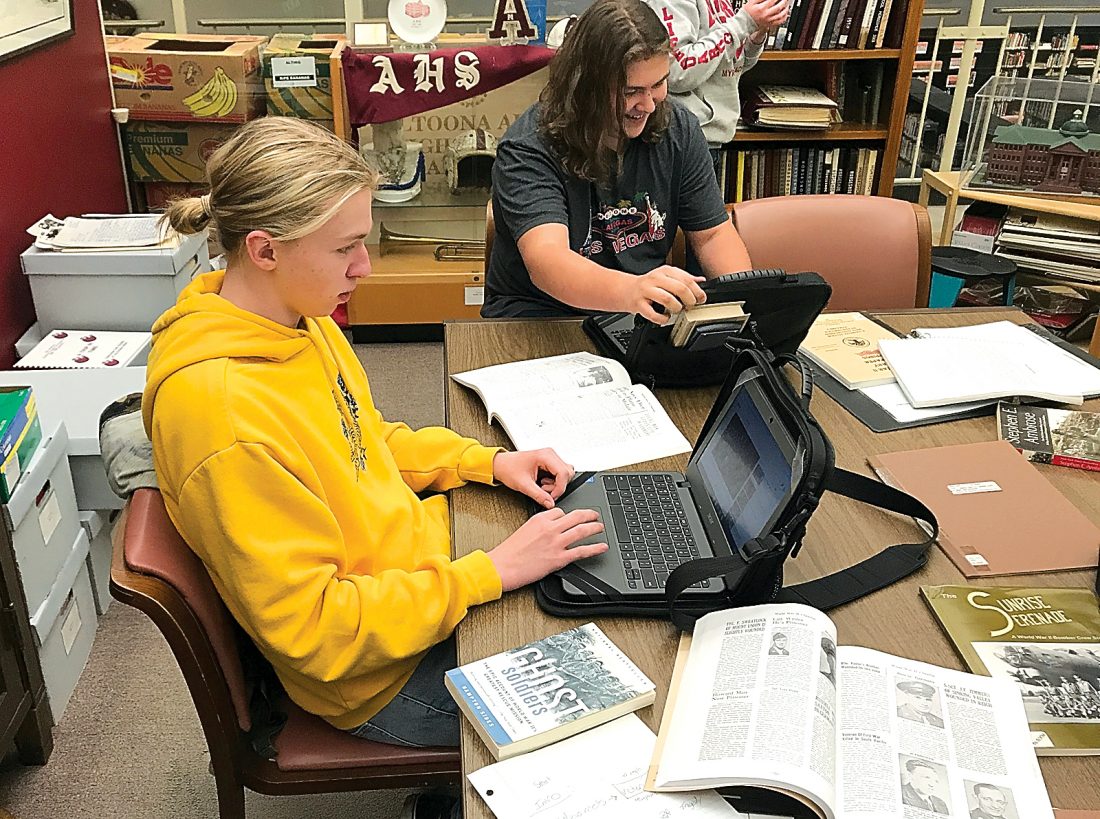 History helpers: Hollidaysburg students interpret Civil War journals ...